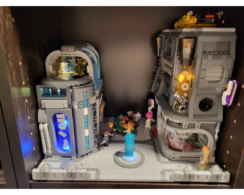 Lego Moc Coruscant Uscru Entertainment District Modular By Dex Bricks