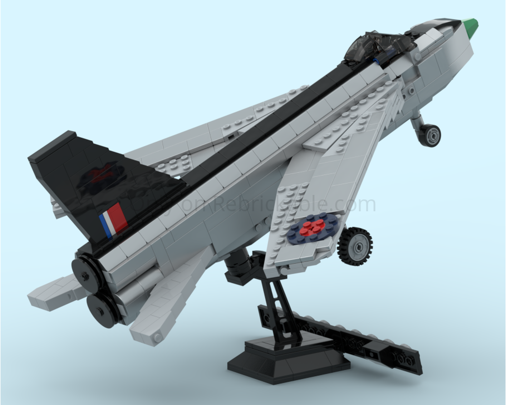 LEGO MOC English Electric Lightning F.1 XM135 by BespokeLegoDesigns ...