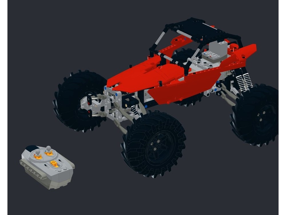 Lego Moc Buggy By S90sml Rebrickable Build With Lego