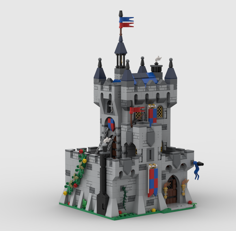 LEGO MOC-193381 Impenetrable Dungeon by MidiBricks | Rebrickable ...
