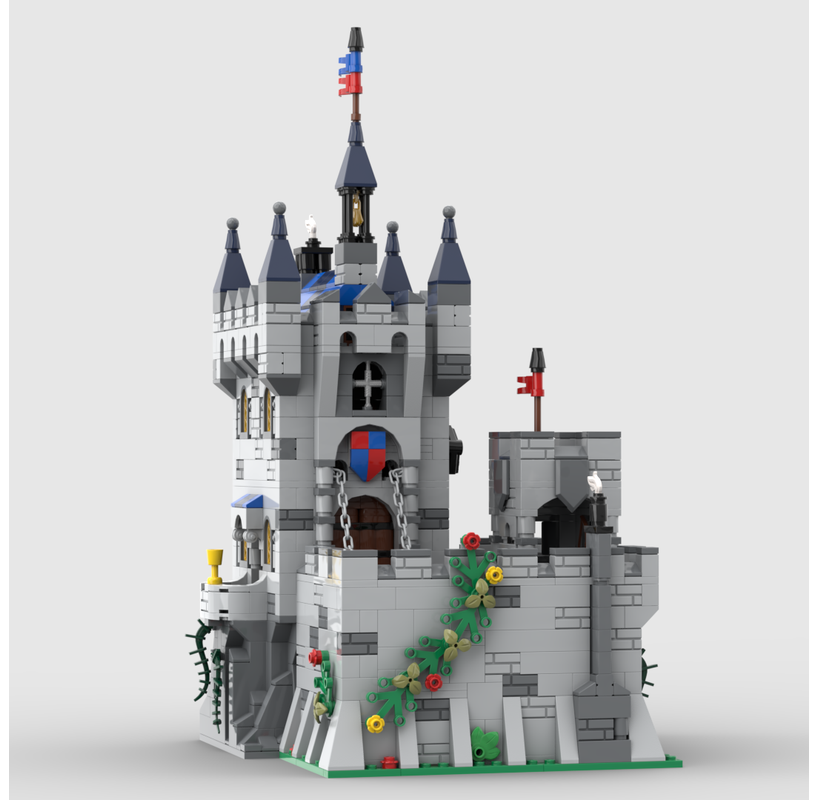 Lego Moc Impenetrable Dungeon By Midibricks Rebrickable Build With Lego