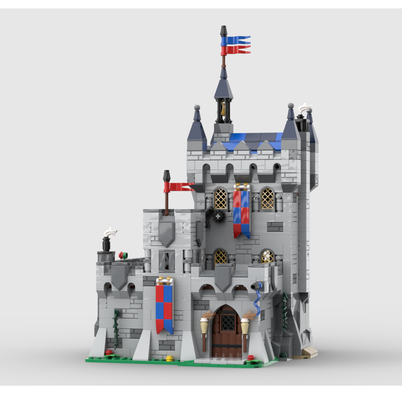 LEGO MOC Impenetrable Dungeon by MidiBricks | Rebrickable - Build with LEGO