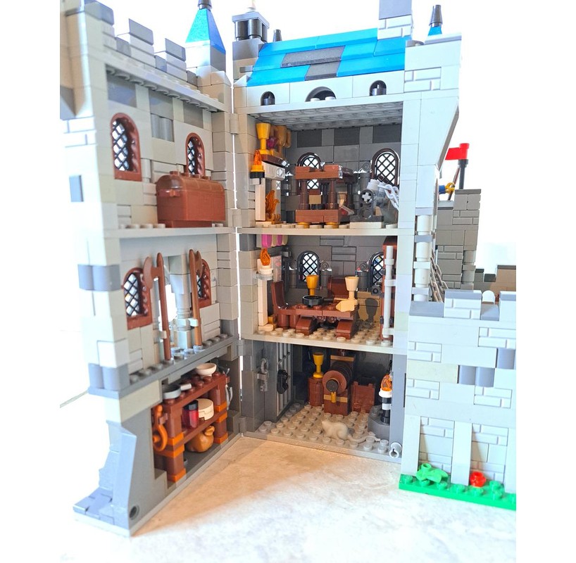 Lego Moc Impenetrable Dungeon By Midibricks Rebrickable Build With Lego