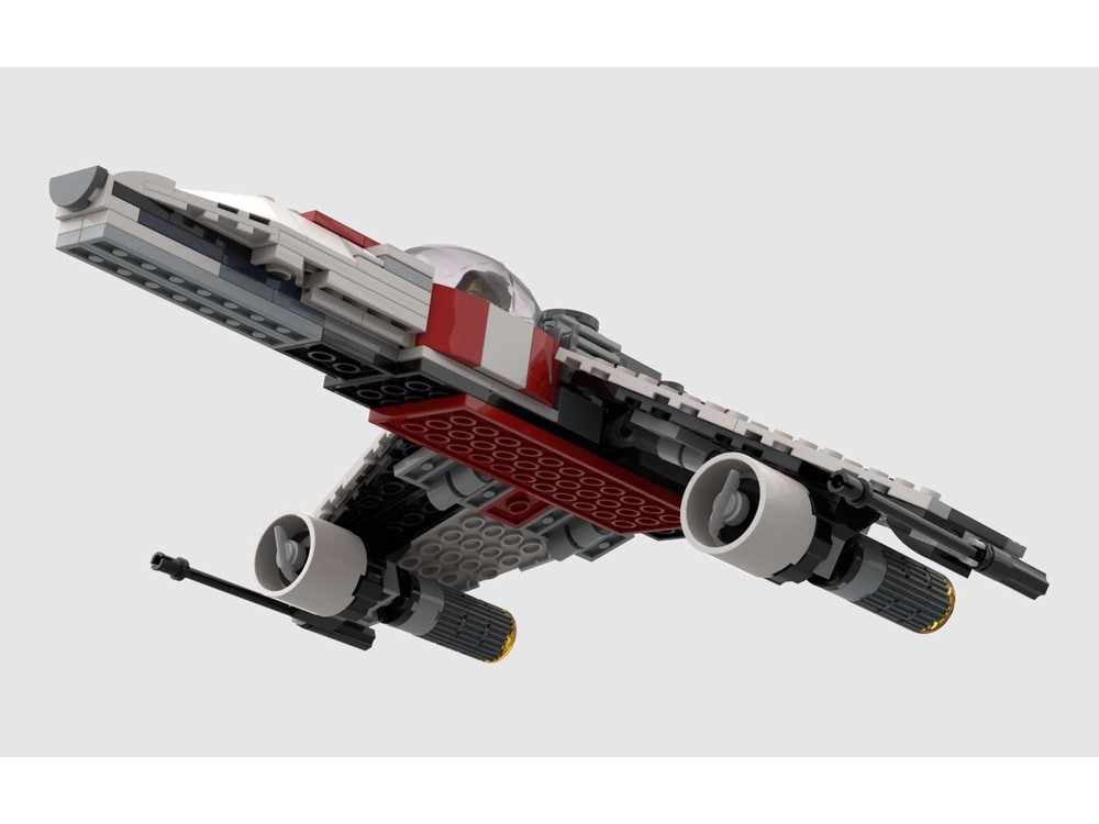 LEGO MOC New Republic E-Wing Starfighter – Alternate Build of 75388 Bob ...