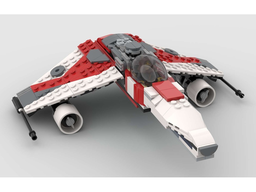 Lego Moc New Republic E Wing Starfighter Alternate Build Of 75388 Bob
