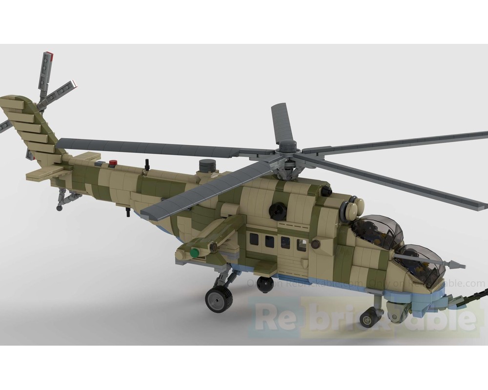 LEGO MOC Mil-Mi35M "Hind" Attack Helicopter by WaldNilpferd ...