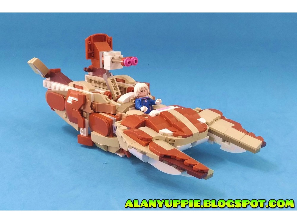 Lego Moc Transformer Hovercar Using Lego Creator 31150 Wild Safari By