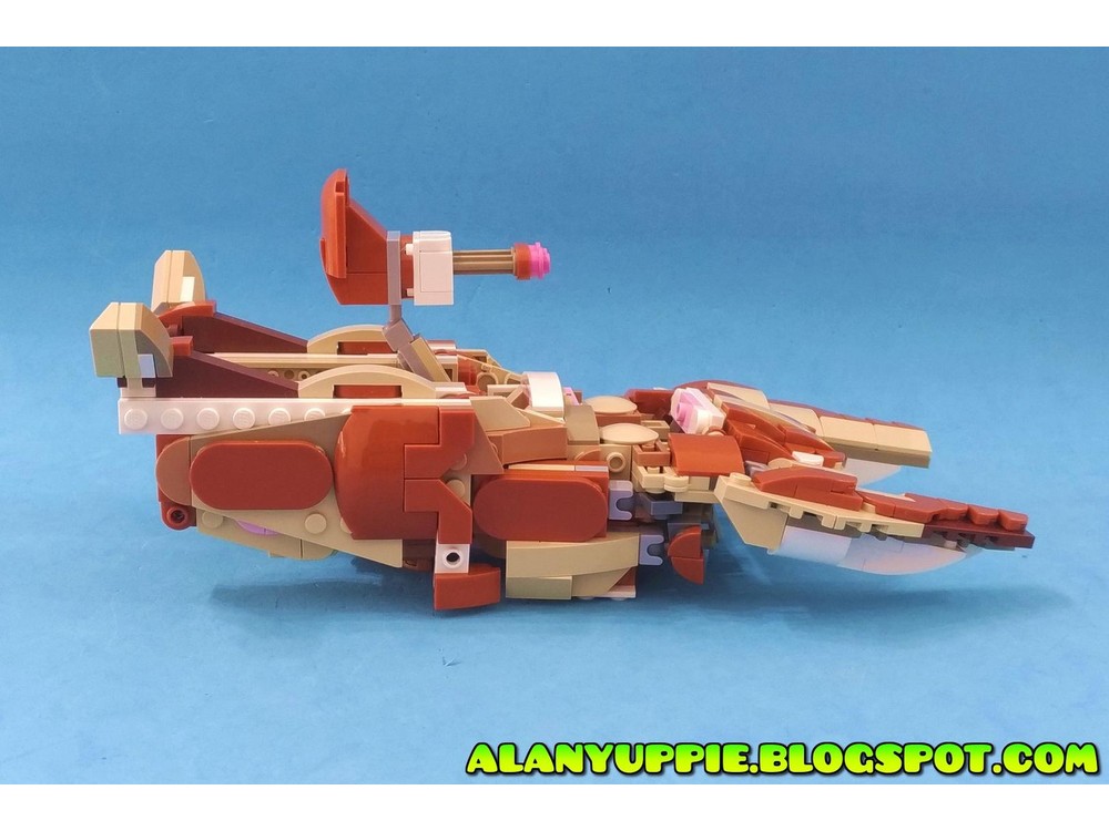 Lego Moc Transformer Hovercar Using Lego Creator 31150 Wild Safari By