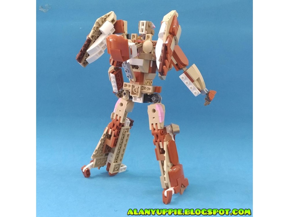 Lego Moc Transformer Hovercar Using Lego Creator 31150 Wild Safari By