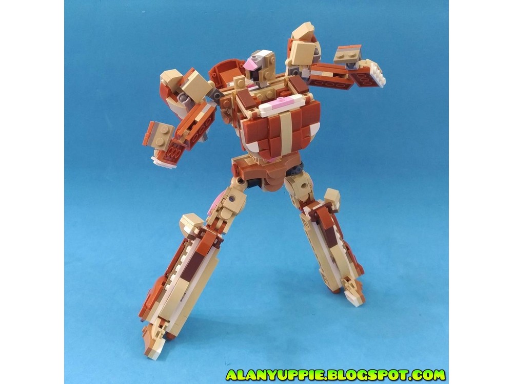 Lego Moc Transformer Hovercar Using Lego Creator 31150 Wild Safari By