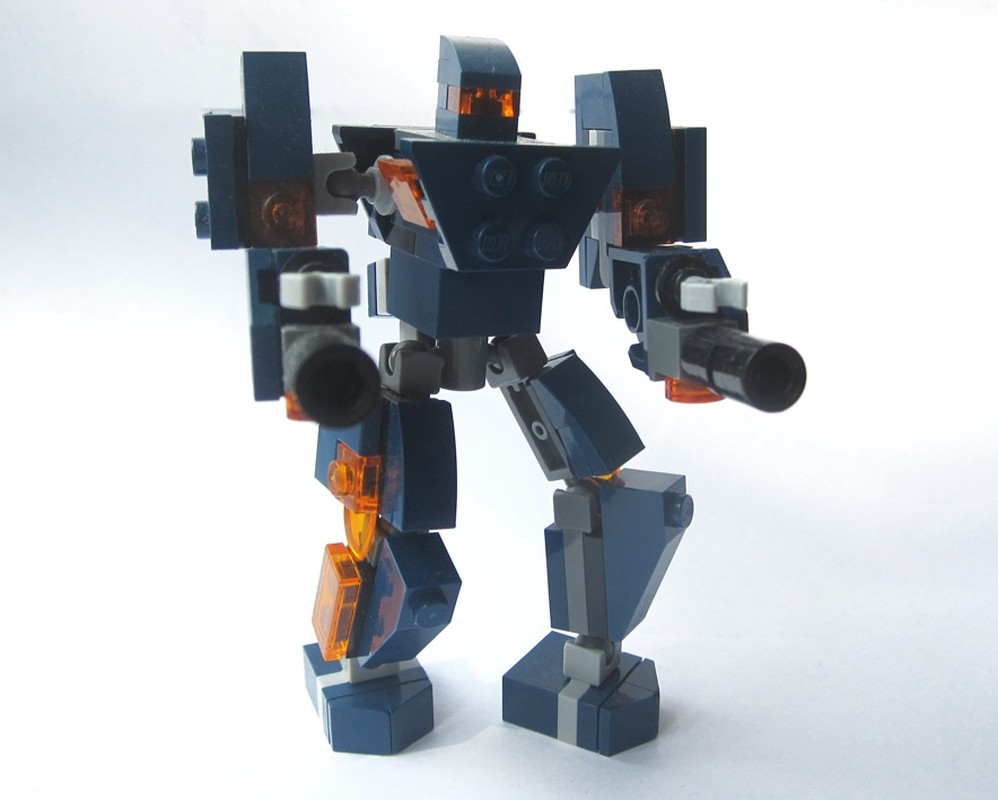 LEGO MOC Mini Robot: Micro Commander Mech by Parzival2045 | Rebrickable ...