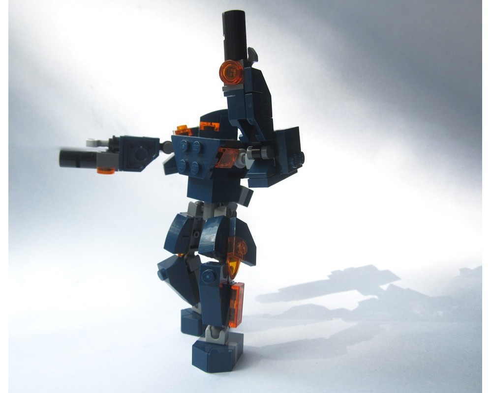 LEGO MOC Mini Robot: Micro Commander Mech by Parzival2045 | Rebrickable ...