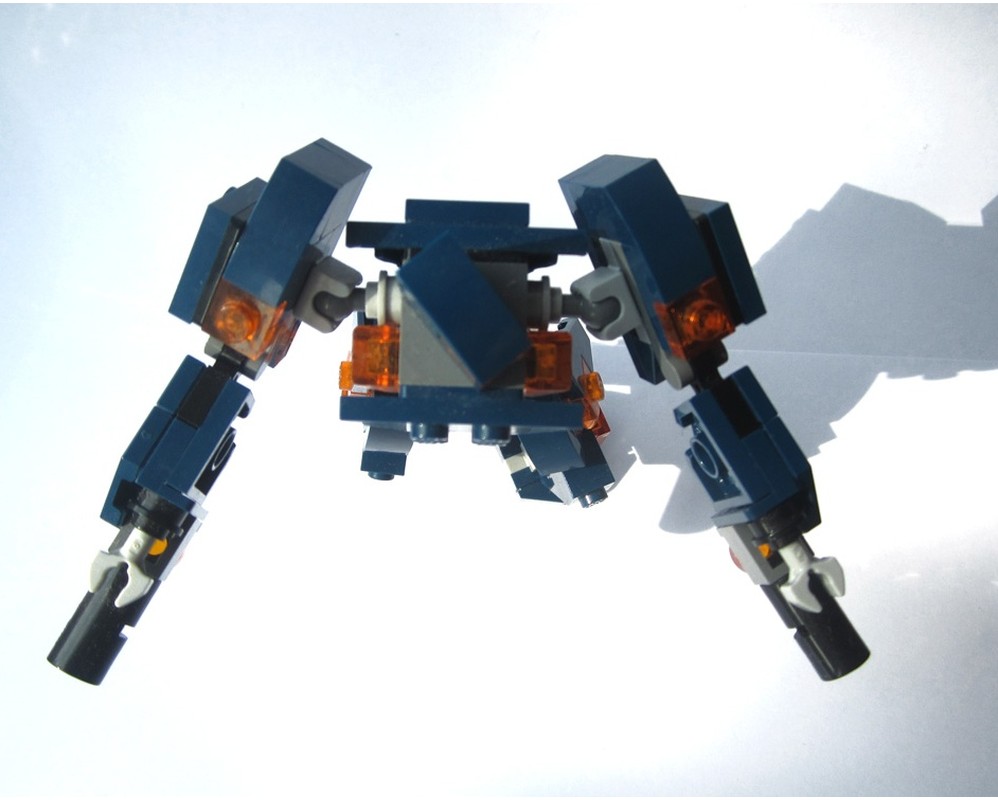 Lego Moc Mini Robot Micro Commander Mech By Parzival2045 Rebrickable
