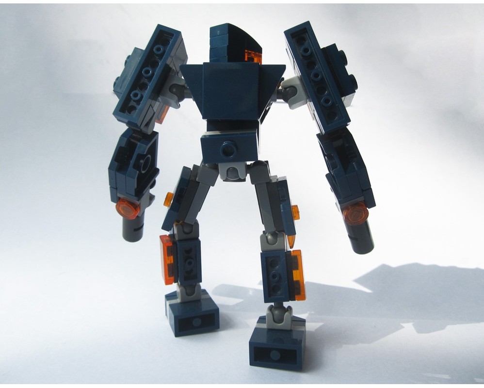 LEGO MOC Mini Robot: Micro Commander Mech by Parzival2045 | Rebrickable ...