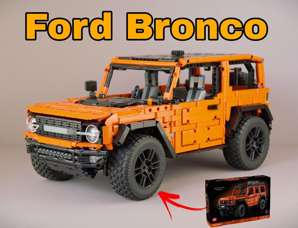 LEGO MOC-193401 Ford Bronco - 42177 B model alternate by Alex Ilea ...