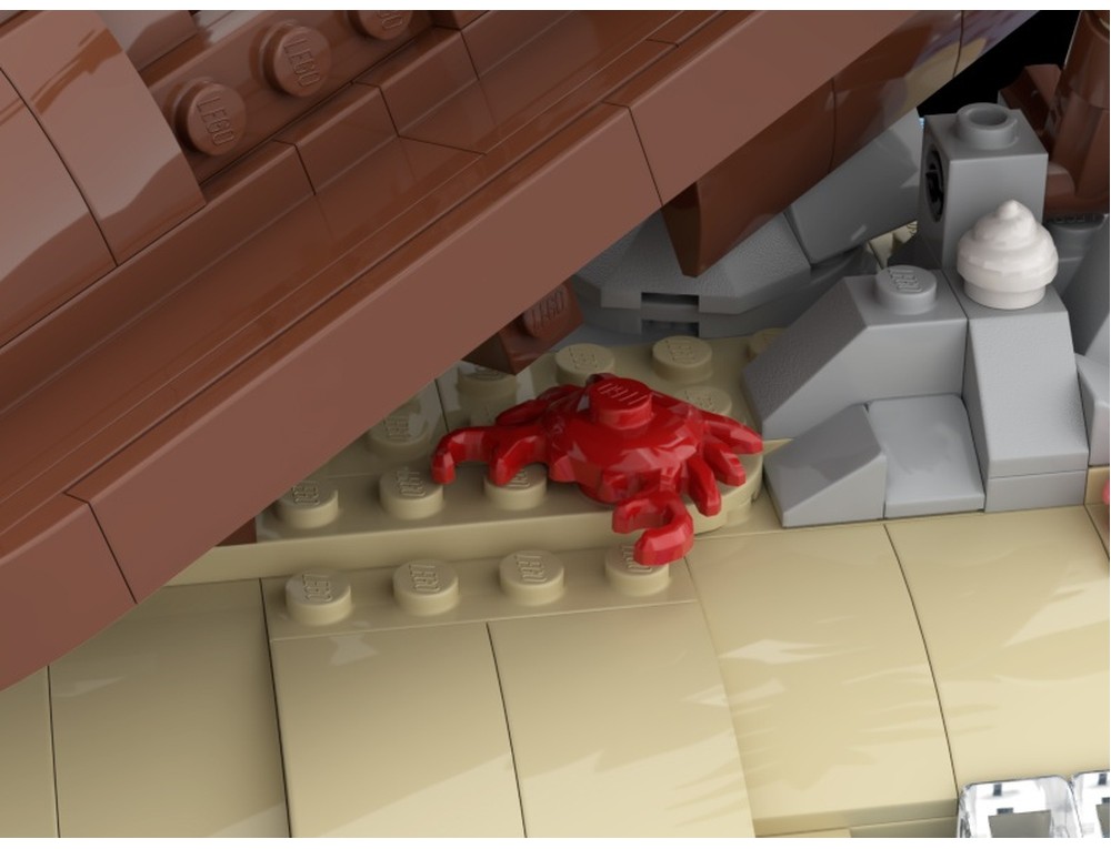 Lego Moc Castaway Isle By Mikeybrickalloti Rebrickable Build With Lego