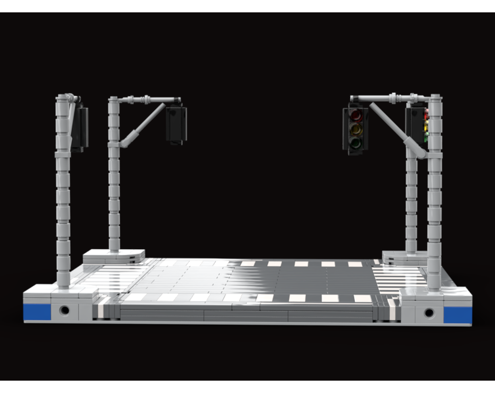 Lego Moc Crossing Road By Creatorexpert Rebrickable Build With Lego
