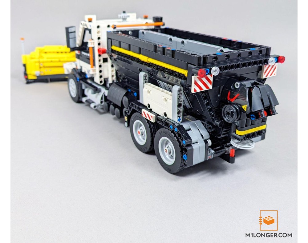 LEGO MOC 42175 Volvo VHD Snow Plow by M_longer | Rebrickable - Build with LEGO