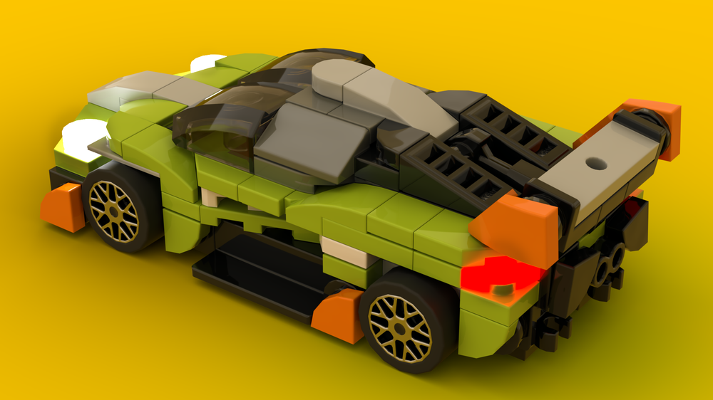 LEGO MOC 5 stud wide concept car by Mobilox Studios | Rebrickable ...