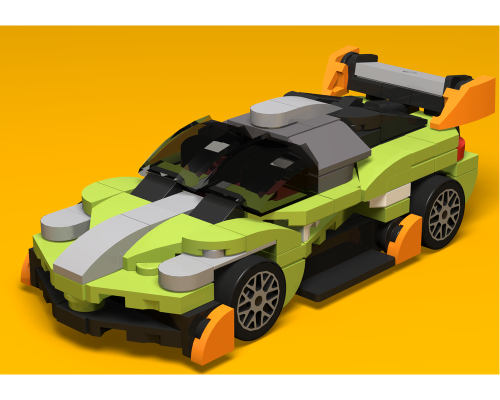 LEGO MOC 5 stud wide concept car by Mobilox Studios | Rebrickable ...