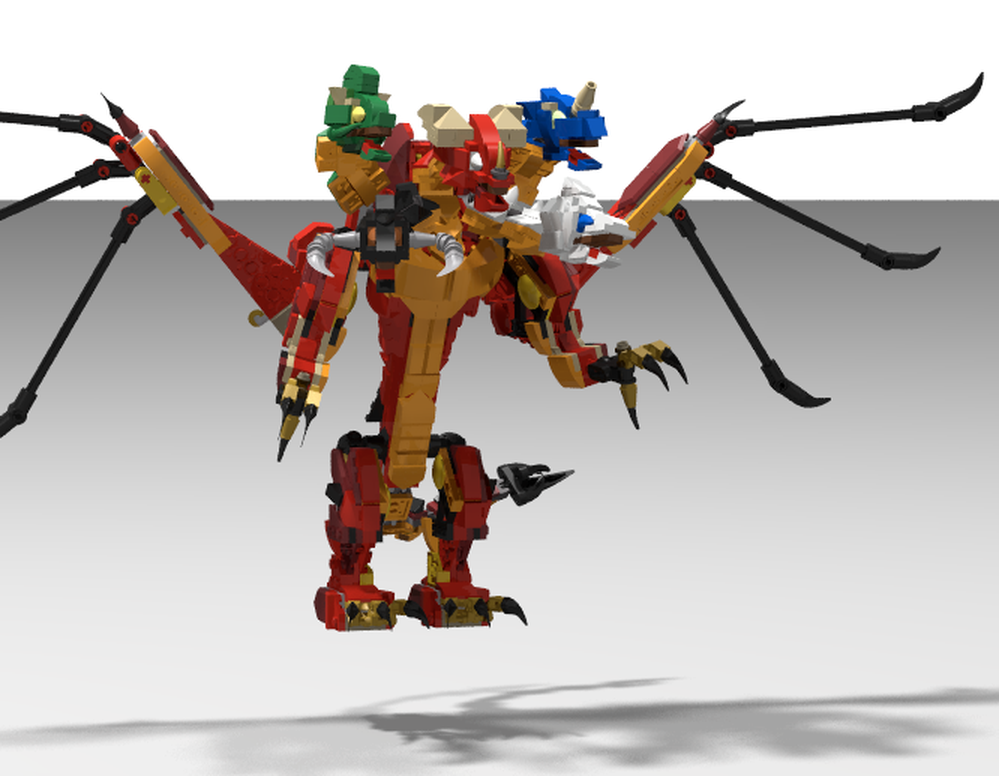 Lego Moc Tiamat By Bardicbricks Rebrickable Build With Lego