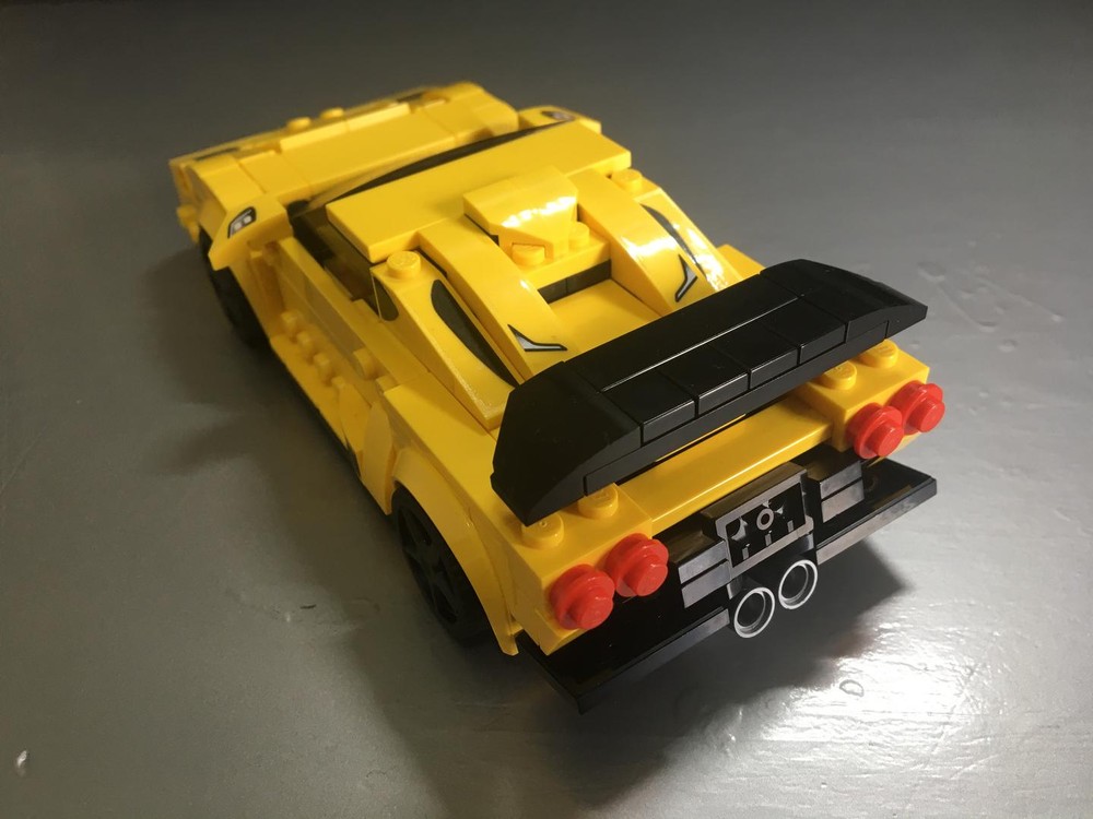 Lego Moc Lamborghini Diablo Gt By Sillert09 Rebrickable Build With Lego