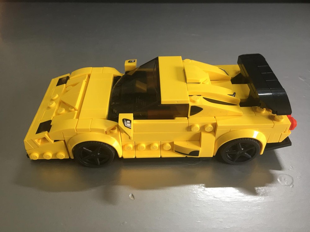 Lego Moc Lamborghini Diablo Gt By Sillert09 Rebrickable Build With Lego