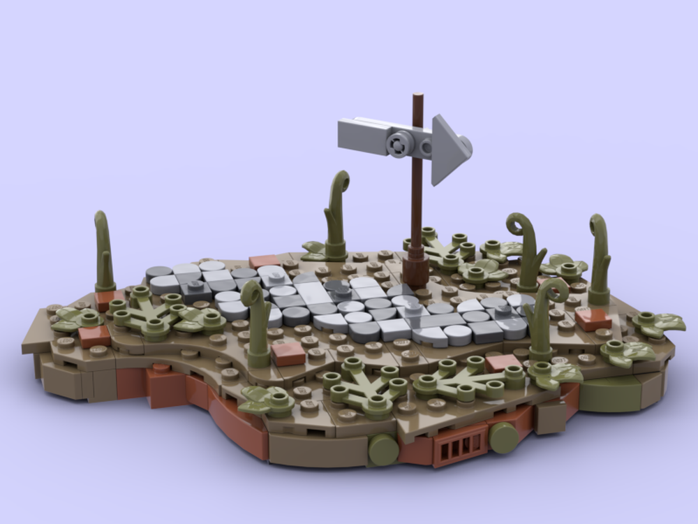 LEGO MOC A medieval path by General_G | Rebrickable - Build with LEGO
