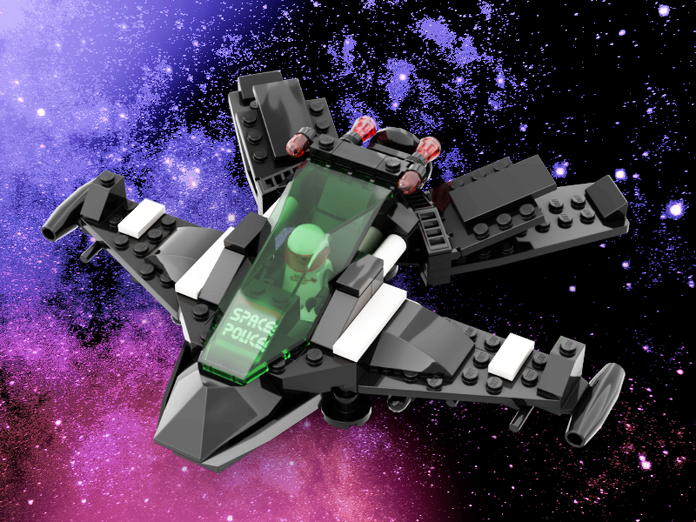 LEGO MOC Space Police Hyper Galiot by buppy | Rebrickable - Build with LEGO