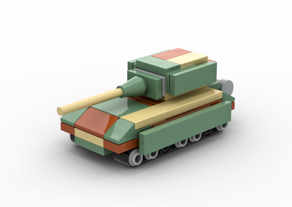 LEGO MOC Panzer VIII Maus Tank by The Bobby Brix Channel | Rebrickable - Build with LEGO