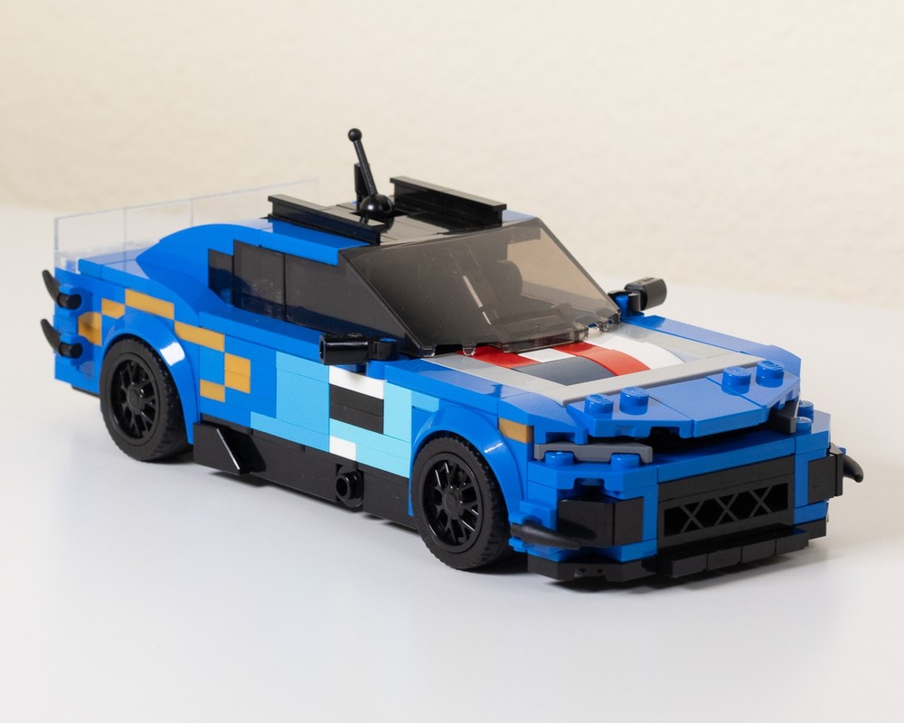 LEGO MOC Inspired by Garage 56 Nascar Camaro Le Mans by mcgwerks ...