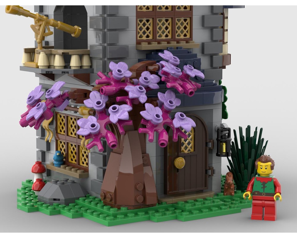 LEGO MOC Wizard's Tower by BixBricks | Rebrickable - Build with LEGO