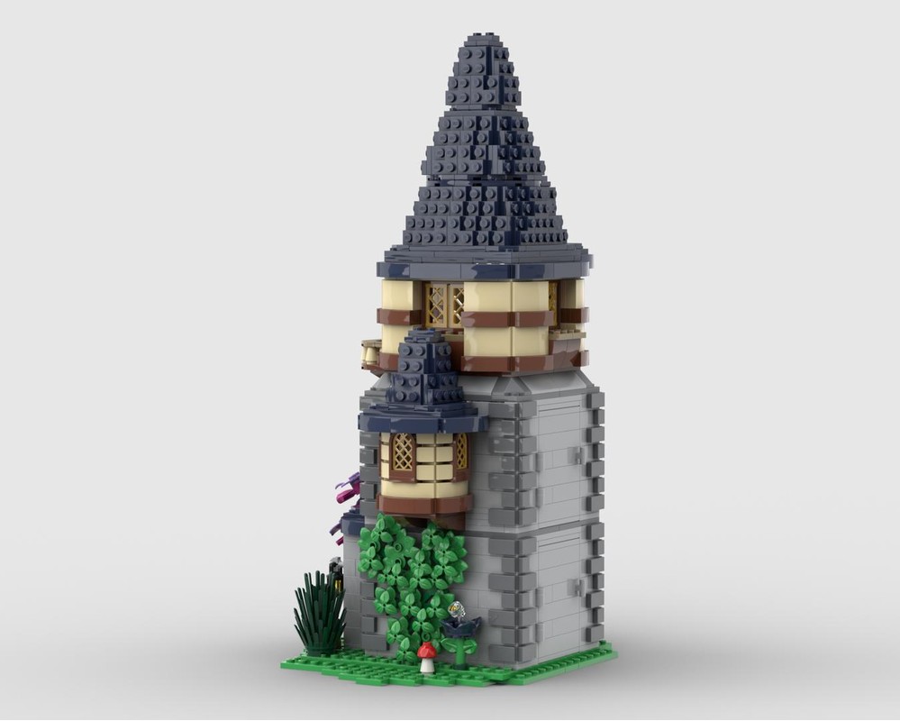 LEGO MOC Wizard's Tower by BixBricks | Rebrickable - Build with LEGO
