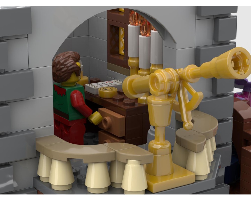 LEGO MOC Wizard's Tower by BixBricks | Rebrickable - Build with LEGO