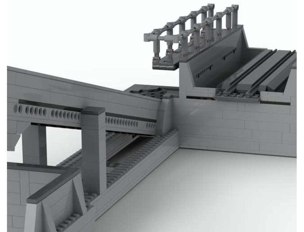 Lego Moc Unloading Platform For Bulk Materials By Schmalspurbastler