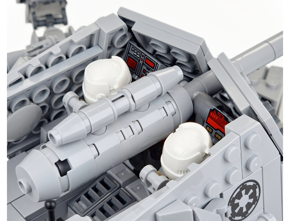 Lego Moc Imperial At As All Terrain Artillery Support By Parseval
