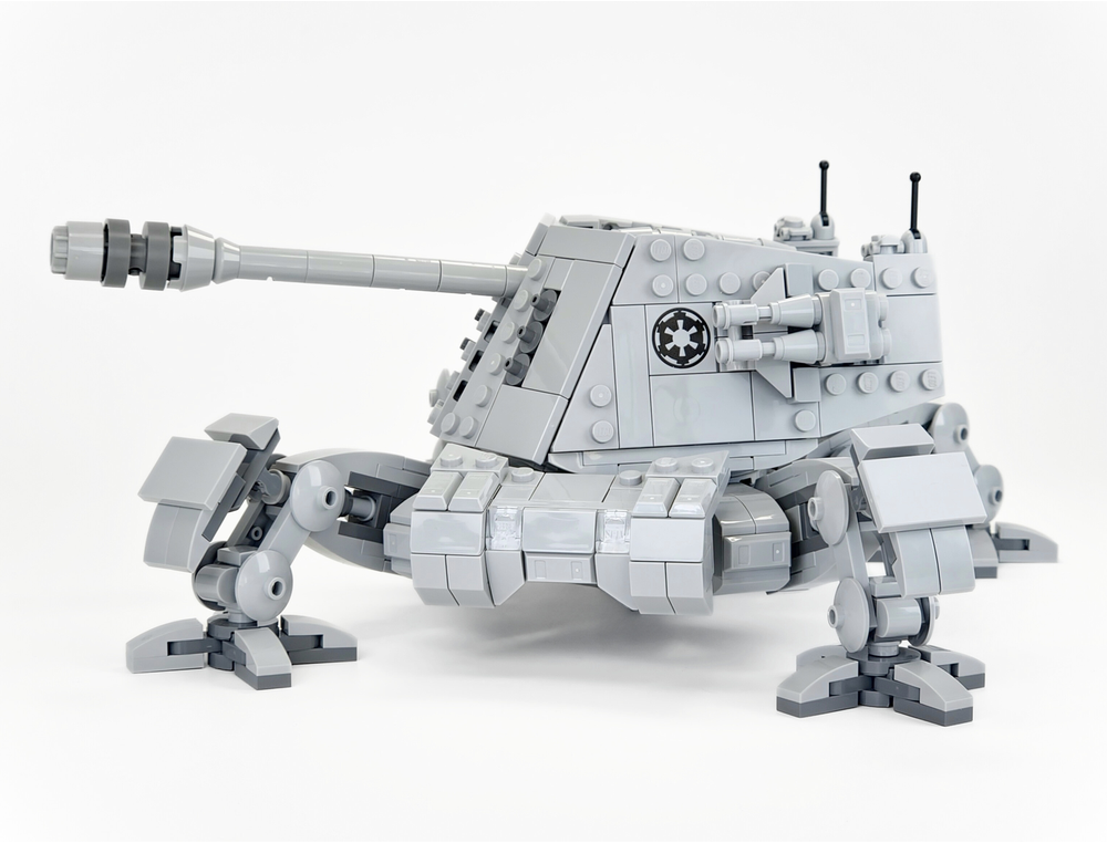 Lego Moc Imperial At As All Terrain Artillery Support By Parseval