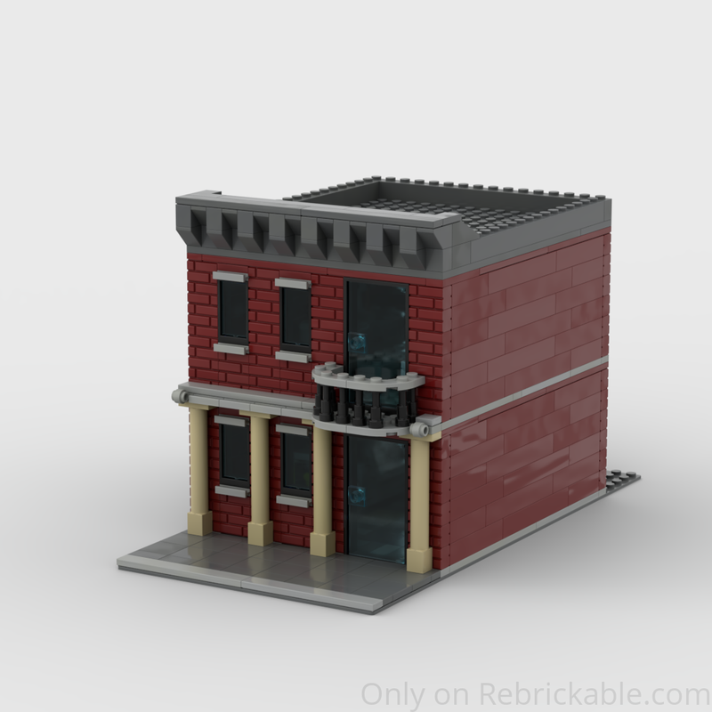 LEGO MOC Ice cream shop and factory by S-Brick | Rebrickable - Build ...