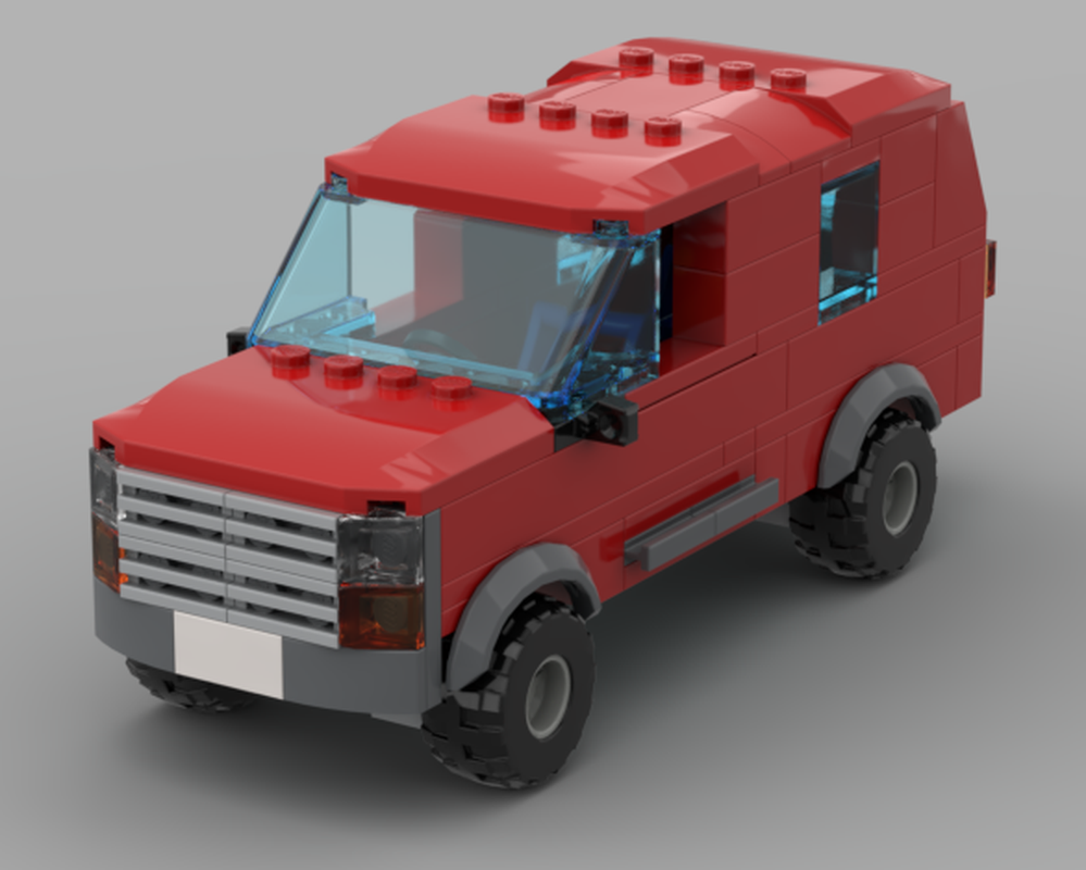 LEGO MOC Civillian SUV by leeggoo_Creator | Rebrickable - Build with LEGO