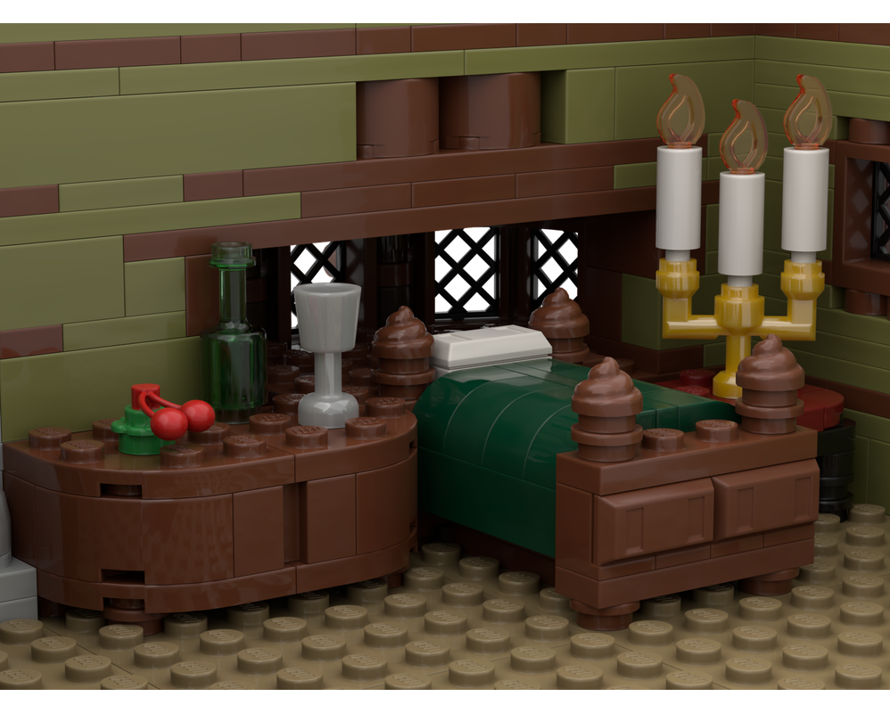 LEGO MOC Medieval Candlestick Maker by longjuansilver | Rebrickable ...