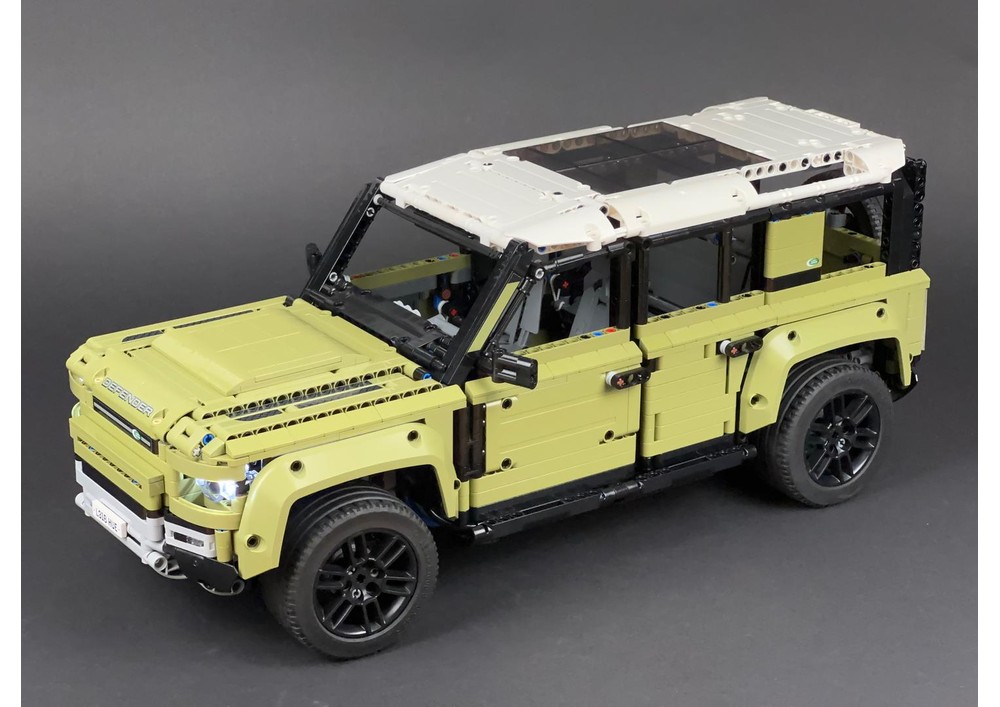 LEGO MOC Panoramic roof for 1:10 Land Rover Defender 110 RC MOC by ...