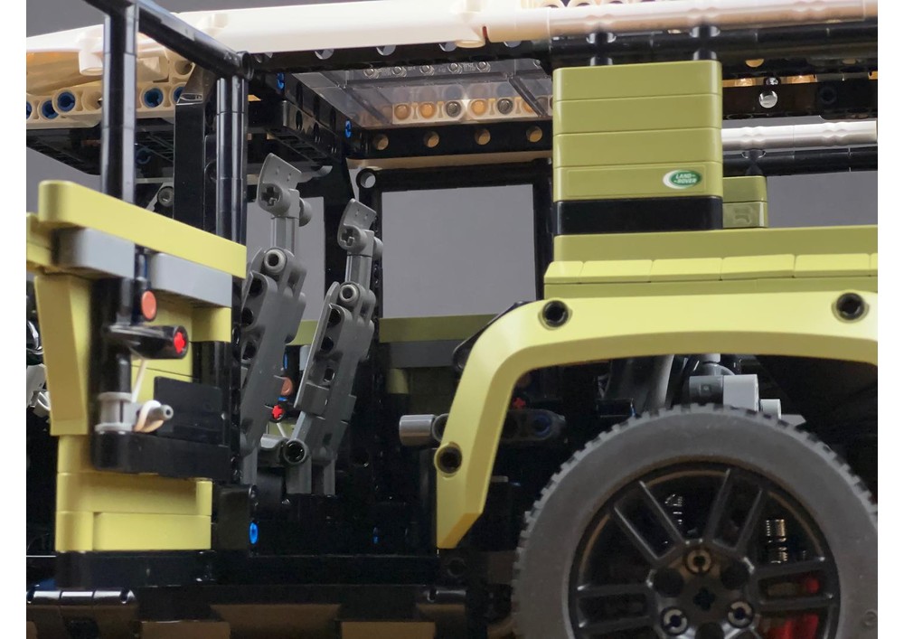 LEGO MOC Panoramic roof for 1:10 Land Rover Defender 110 RC MOC by ...