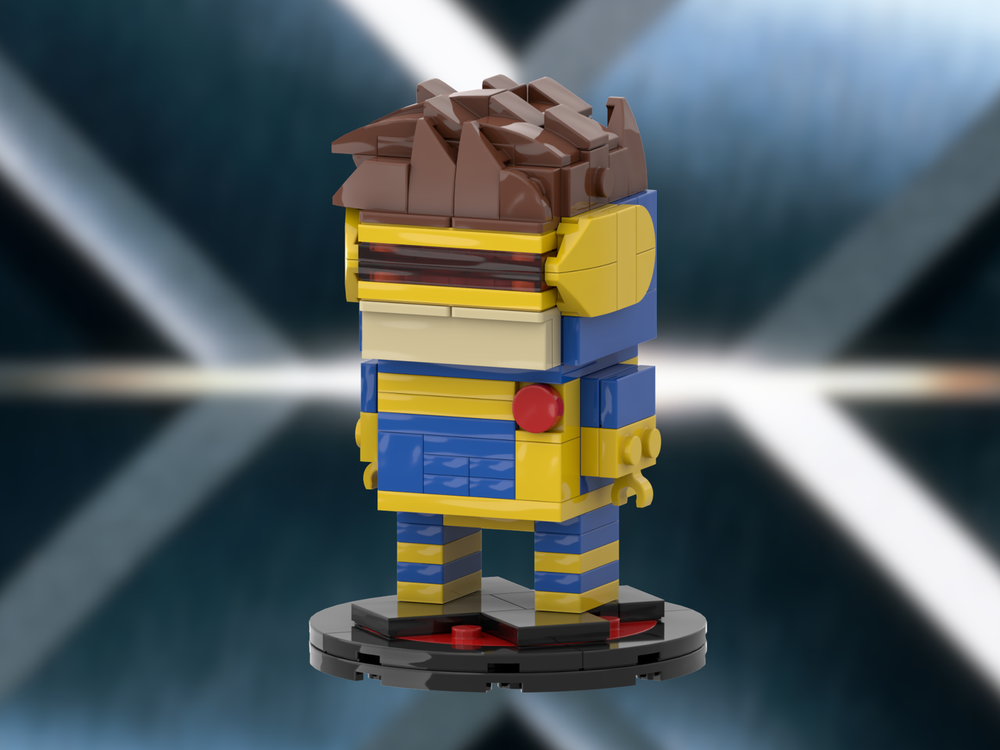 LEGO MOC Cyclops Brickhead by Bucktopus | Rebrickable - Build with LEGO