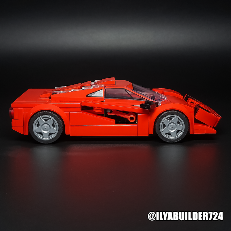 LEGO MOC 76934 Mclaren F1 by ilyabuilder724 | Rebrickable - Build with LEGO