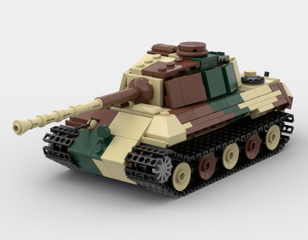 LEGO MOC LEGO ww2 King Tiger / Tiger II by Romainww2 | Rebrickable ...