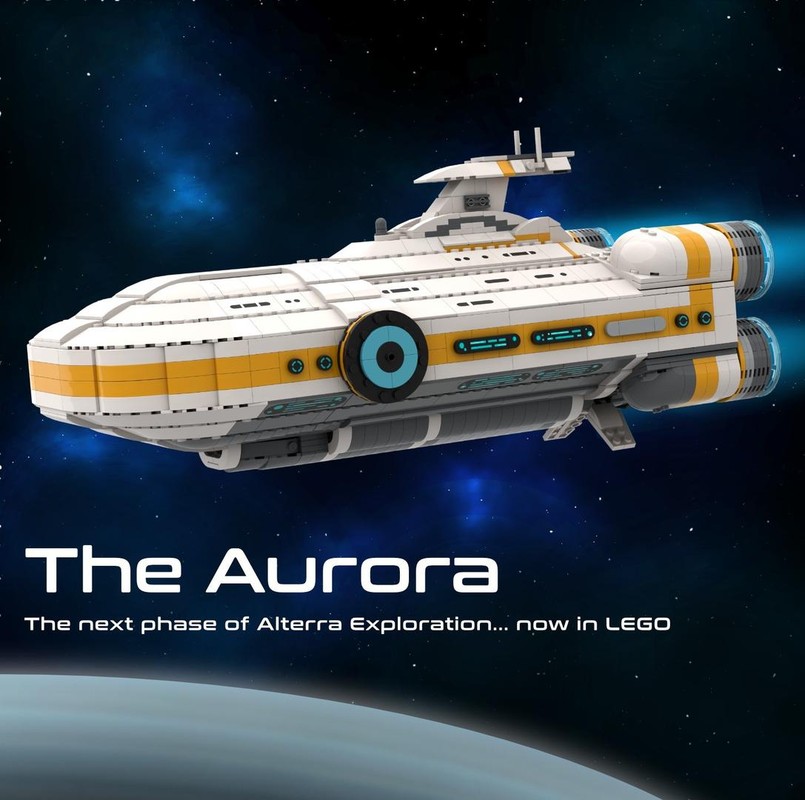 LEGO MOC The Aurora by OG Brick Studio | Rebrickable - Build with LEGO
