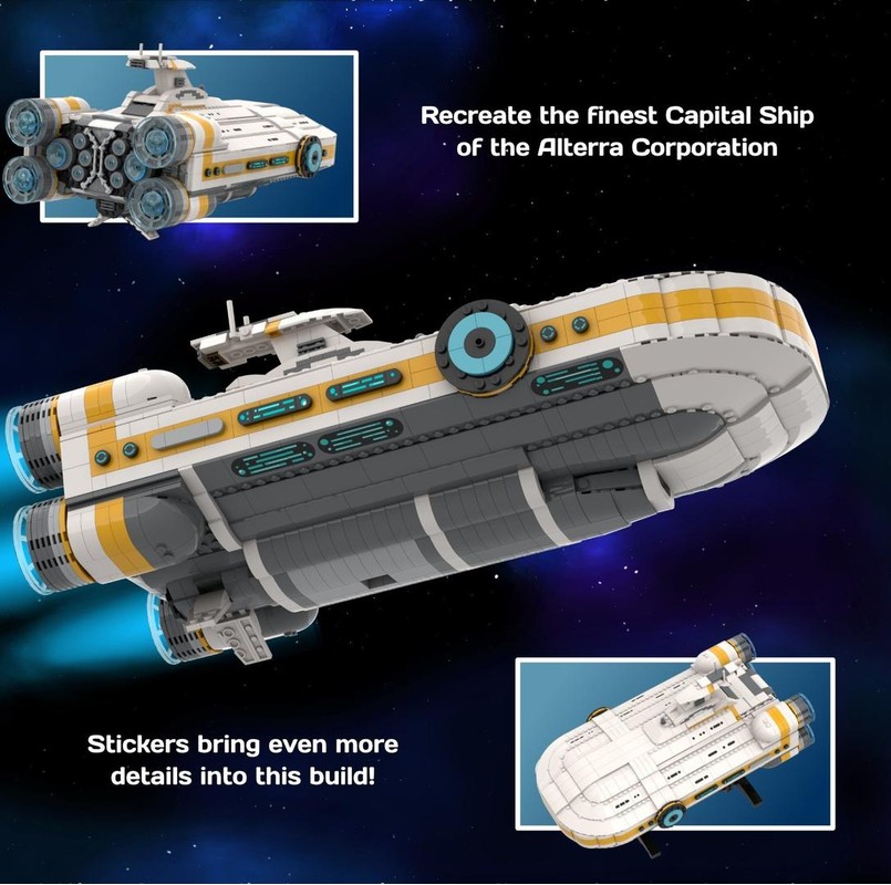 LEGO MOC The Aurora by OG Brick Studio | Rebrickable - Build with LEGO