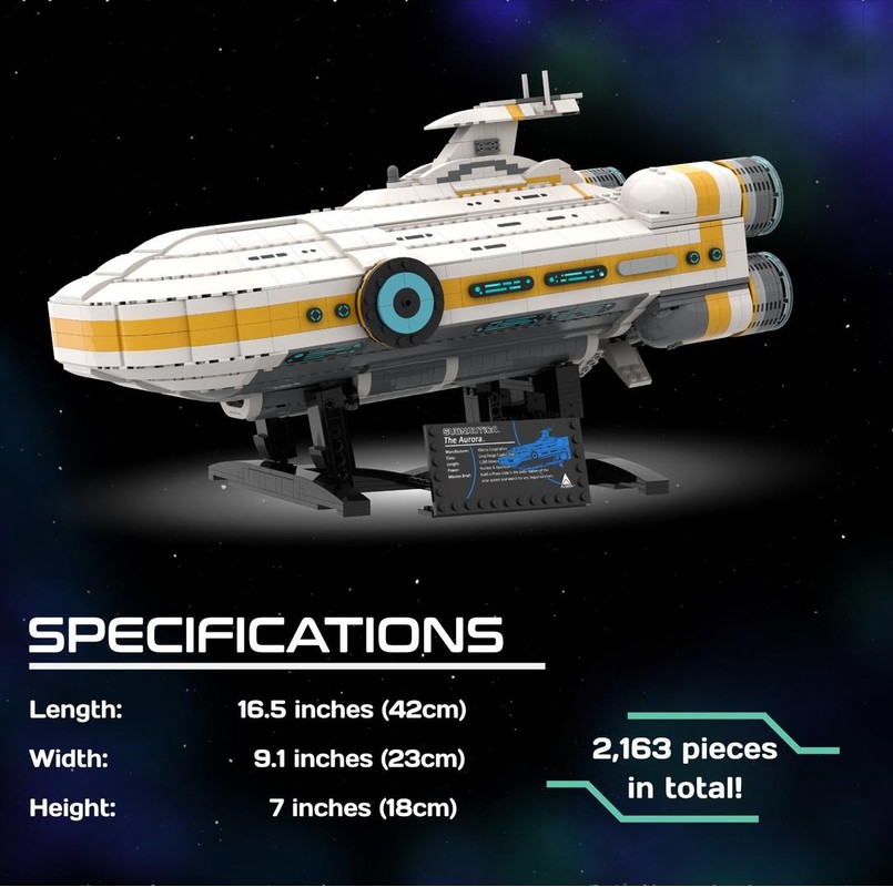 LEGO MOC The Aurora by OG Brick Studio | Rebrickable - Build with LEGO