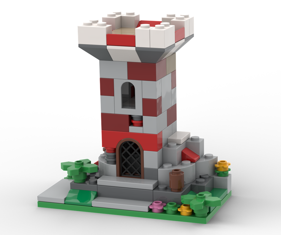 LEGO MOC Watchtower by rknoch | Rebrickable - Build with LEGO