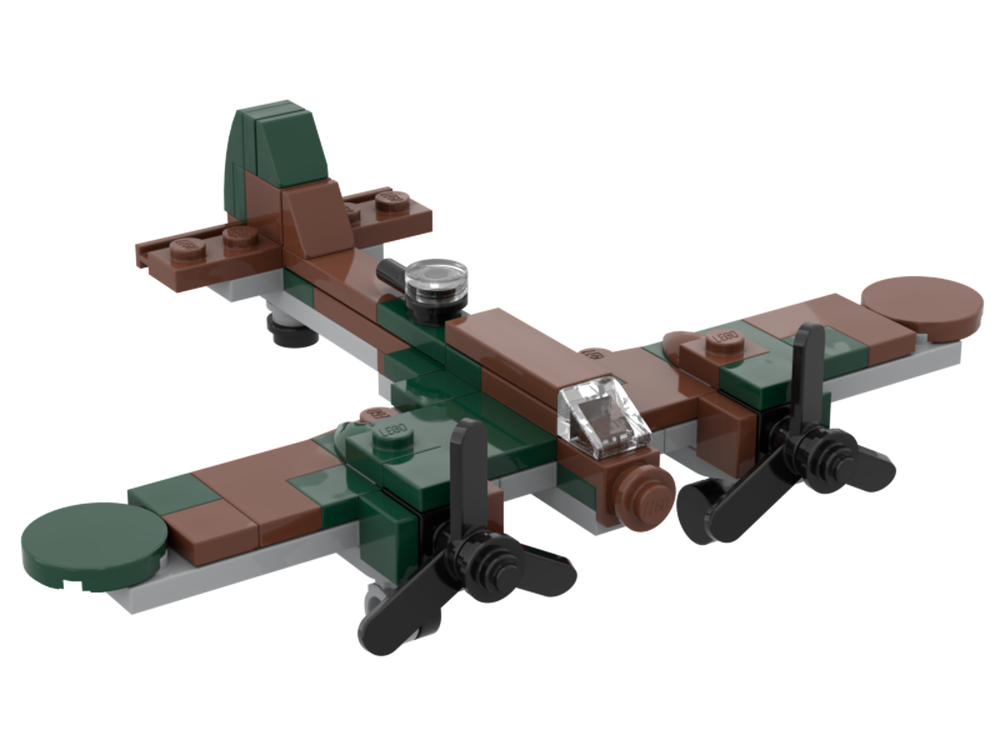 LEGO MOC Micro Bristol Beaufighter Mk I & Mk VI by xpasza | Rebrickable ...